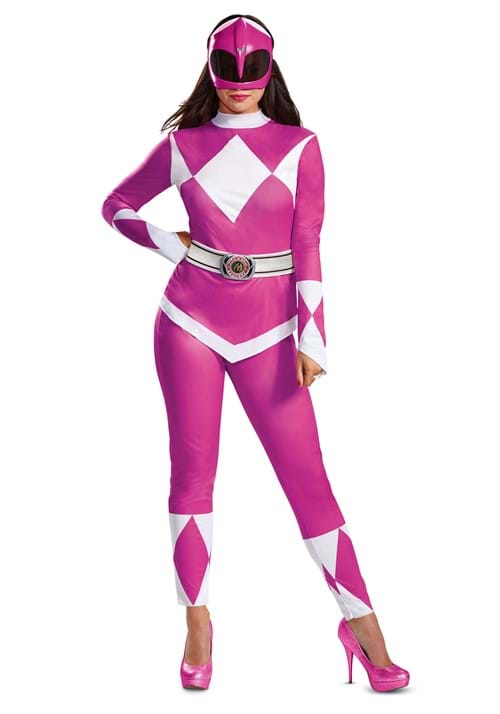 Disfraz de mujer de Power Rangers Ranger rosa